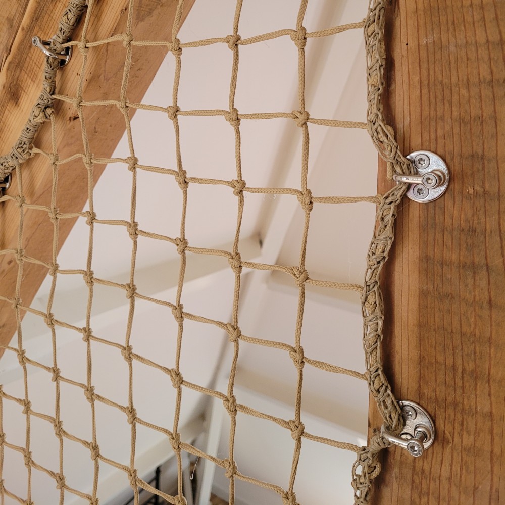 A4 stainless steel jumper shackle for vertical home net