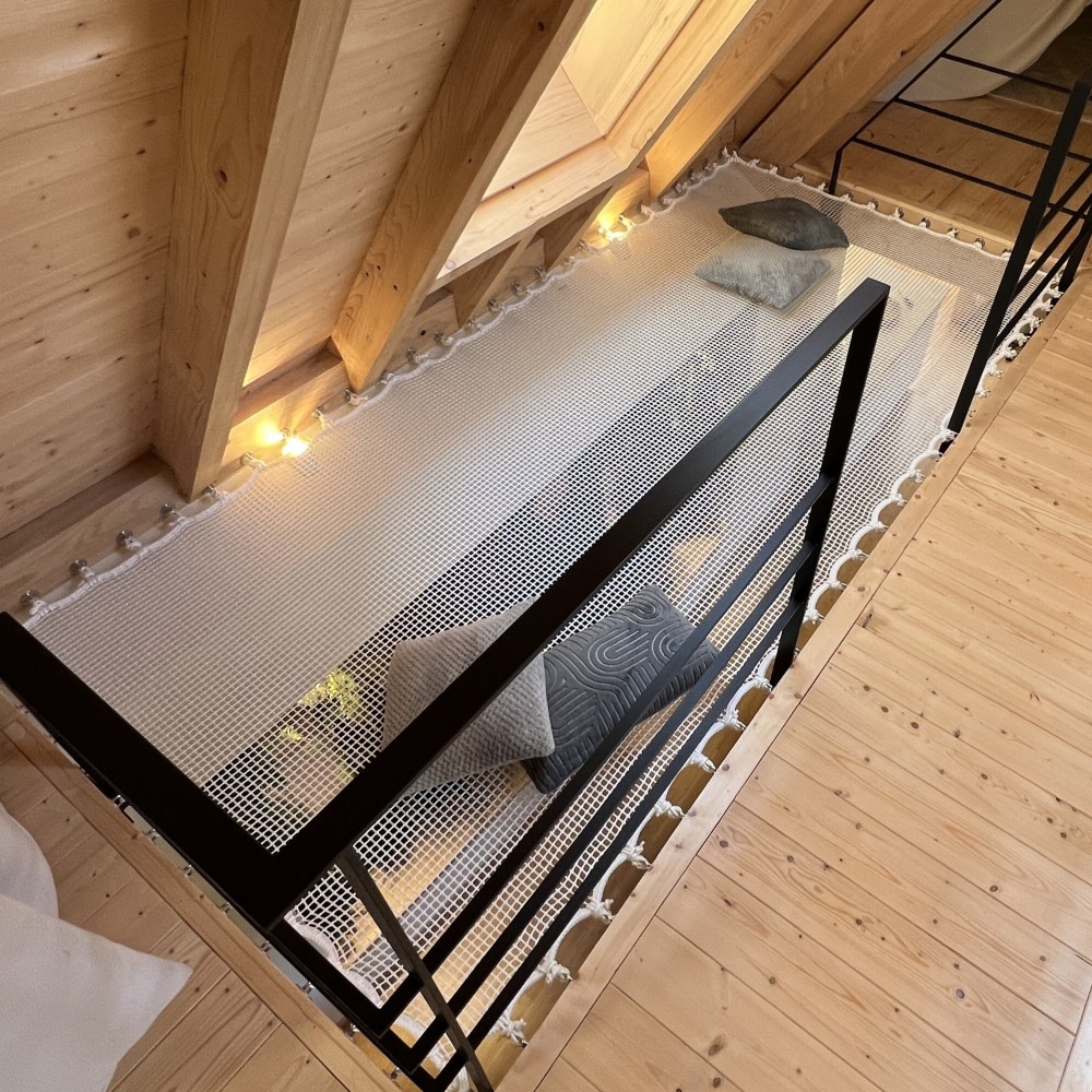 Ø 5 mm precut tensioning rope for horizontal home net