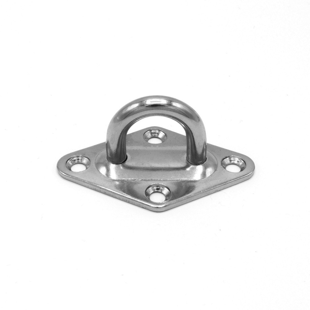 A4 stainless steel wood anchor plate for home net