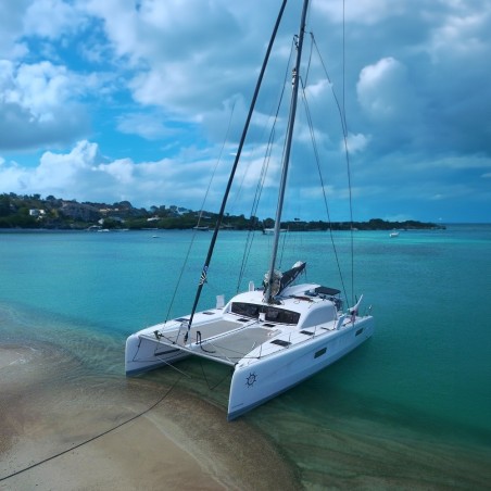 Outremer 45 catamaran nets